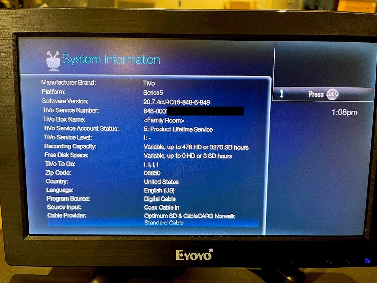 FS: (3) Tivo Roamio Plus (TCD848000) with Lifetime and upgraded hard ... FS: (3) Tivo Roamio Plus (TCD848000) with Lifetime and upgraded hard ...